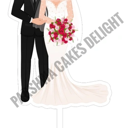 Acrylic Couple Topper