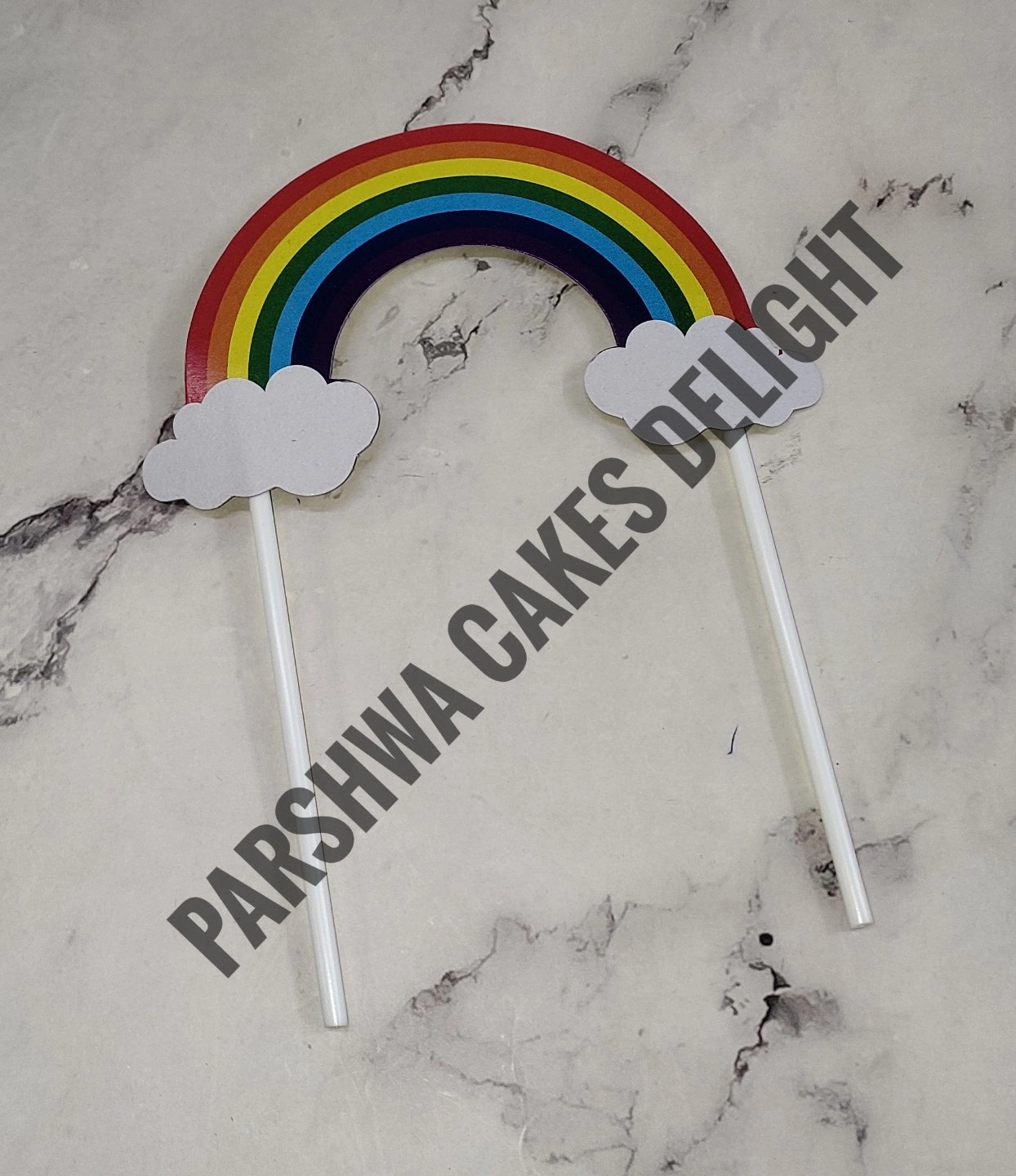Rainbow Topper For Cake