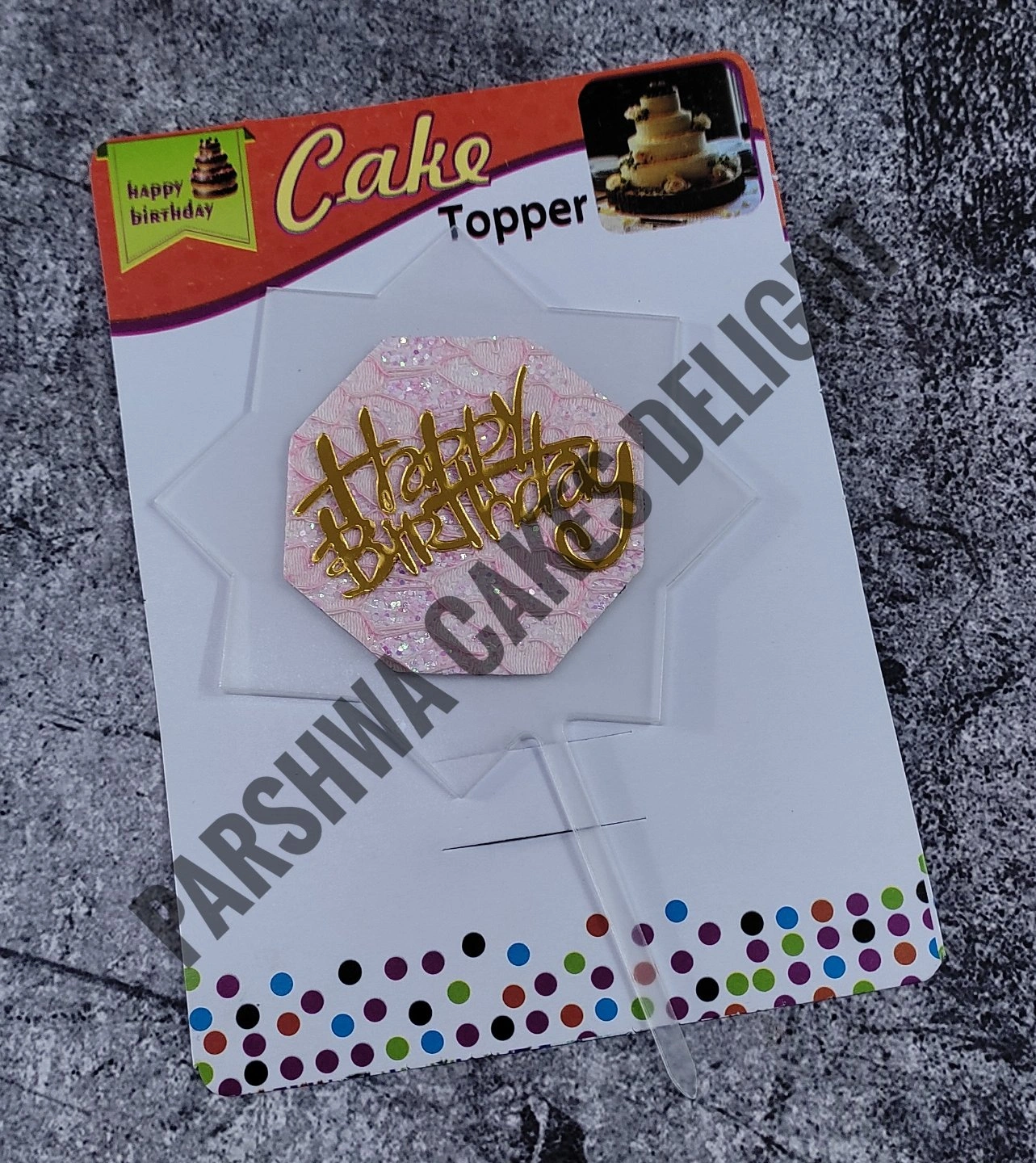 Imported Acrylic Topper