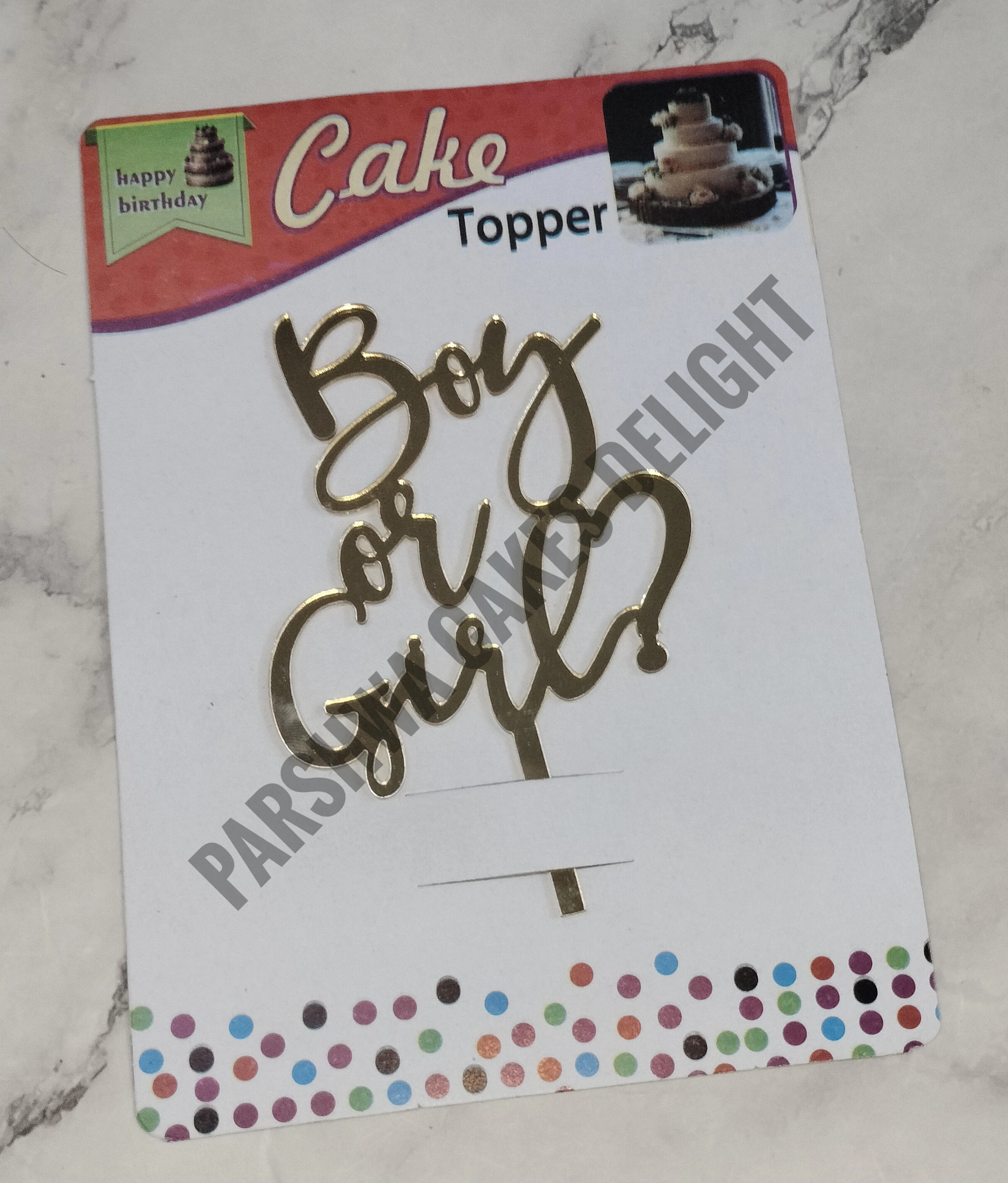 ACRYLIC TOPPER N