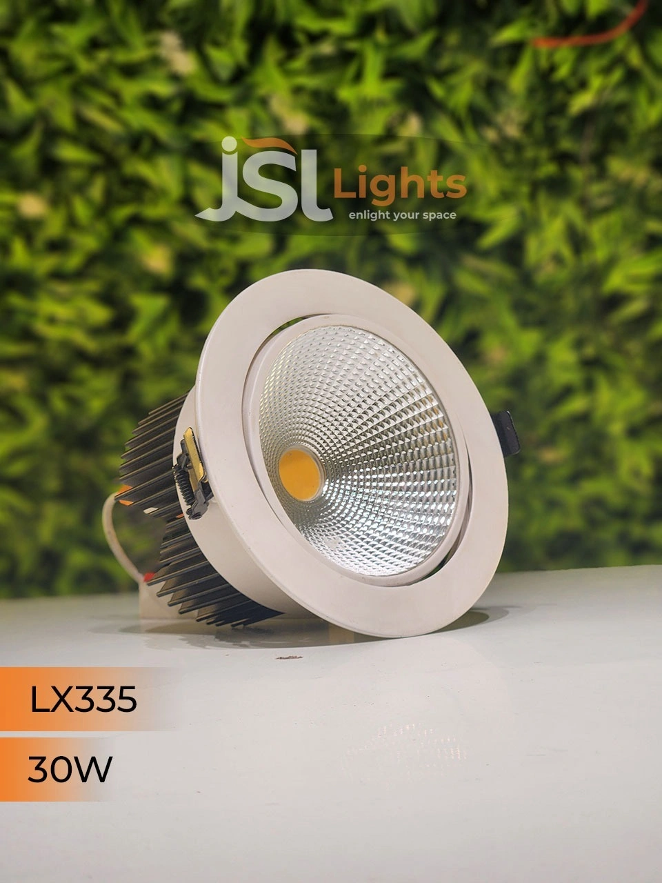 LX 335 COB Downlight for Saree, Cloth & Car Showrooms | Double Height ...