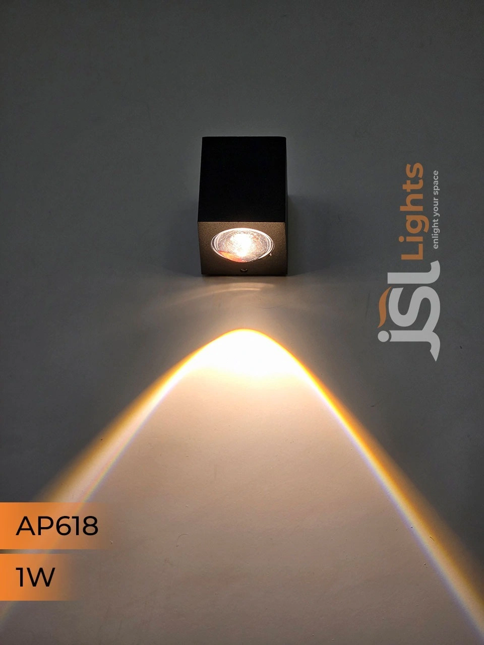APRA 618 2W Up Down Outdoor Wall Light