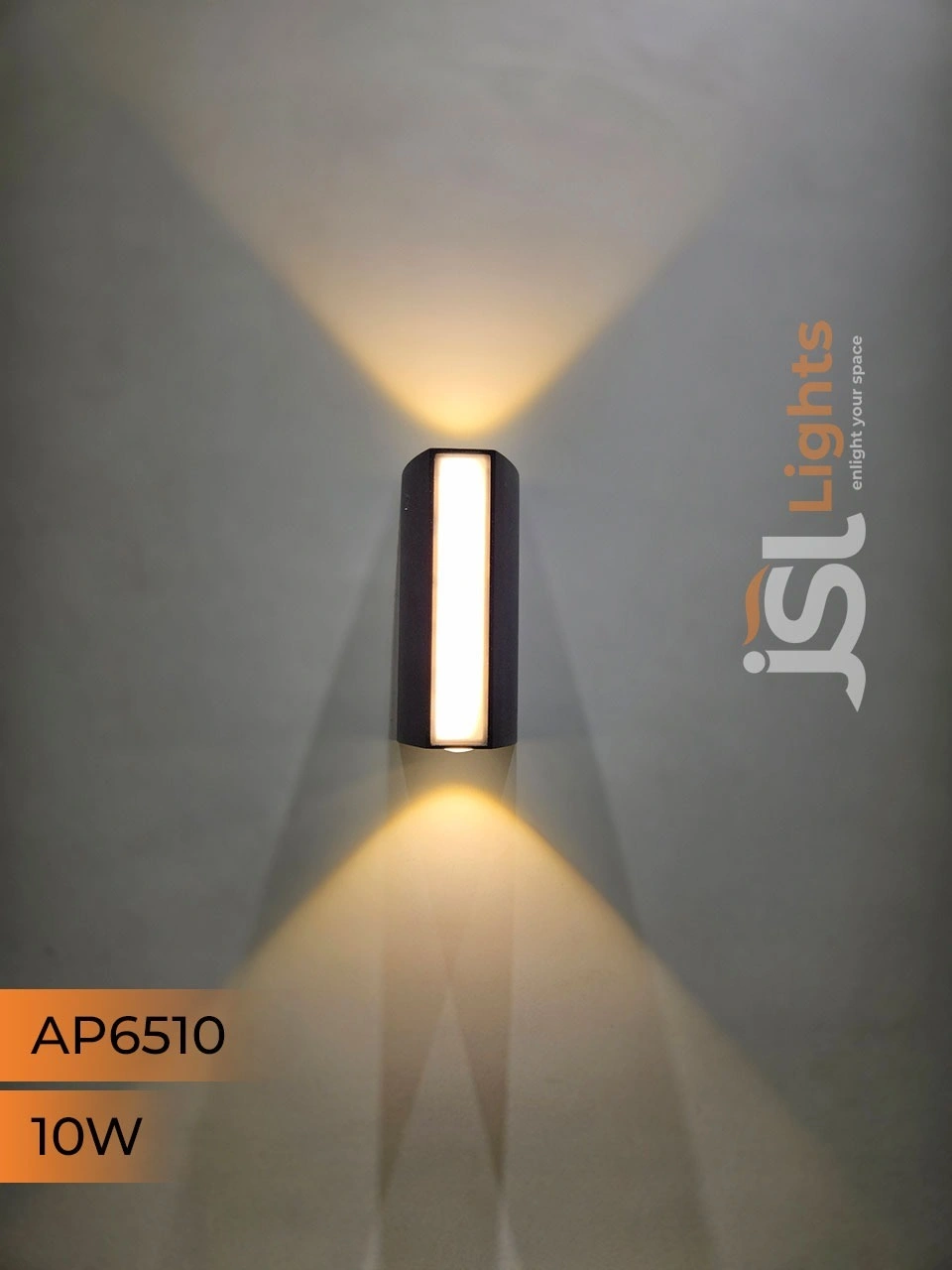 APRA 6510 10W Up Down Outdoor Wall Light