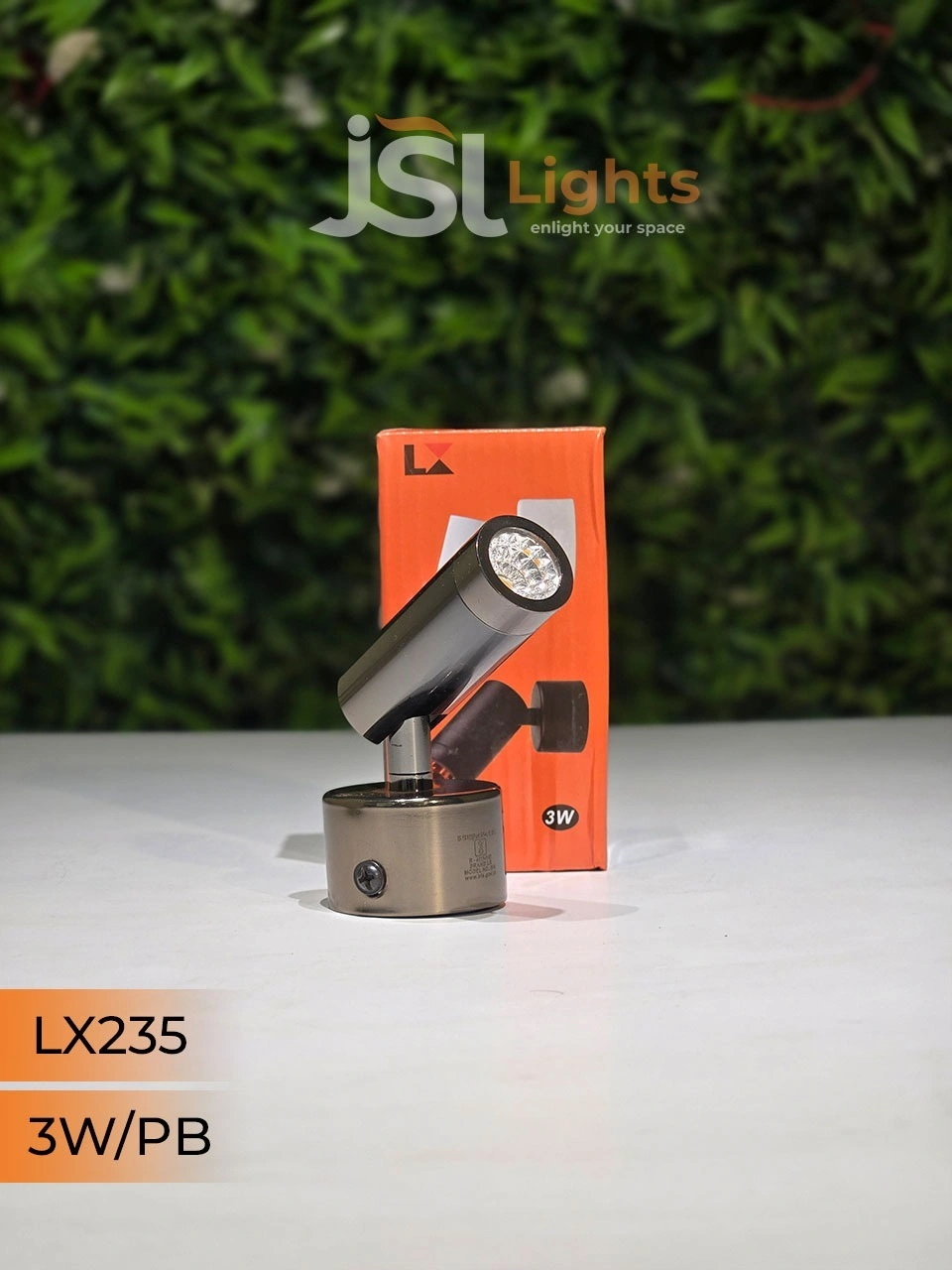 LX 235 Surface Wall Spot Focus Light – 3W / 6W / 10W | 3000K LED ...