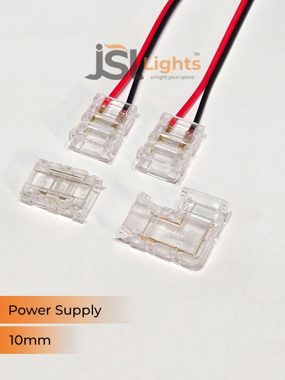 APRA 10 mm Led Strip Jointer (20 Pcs Packing)