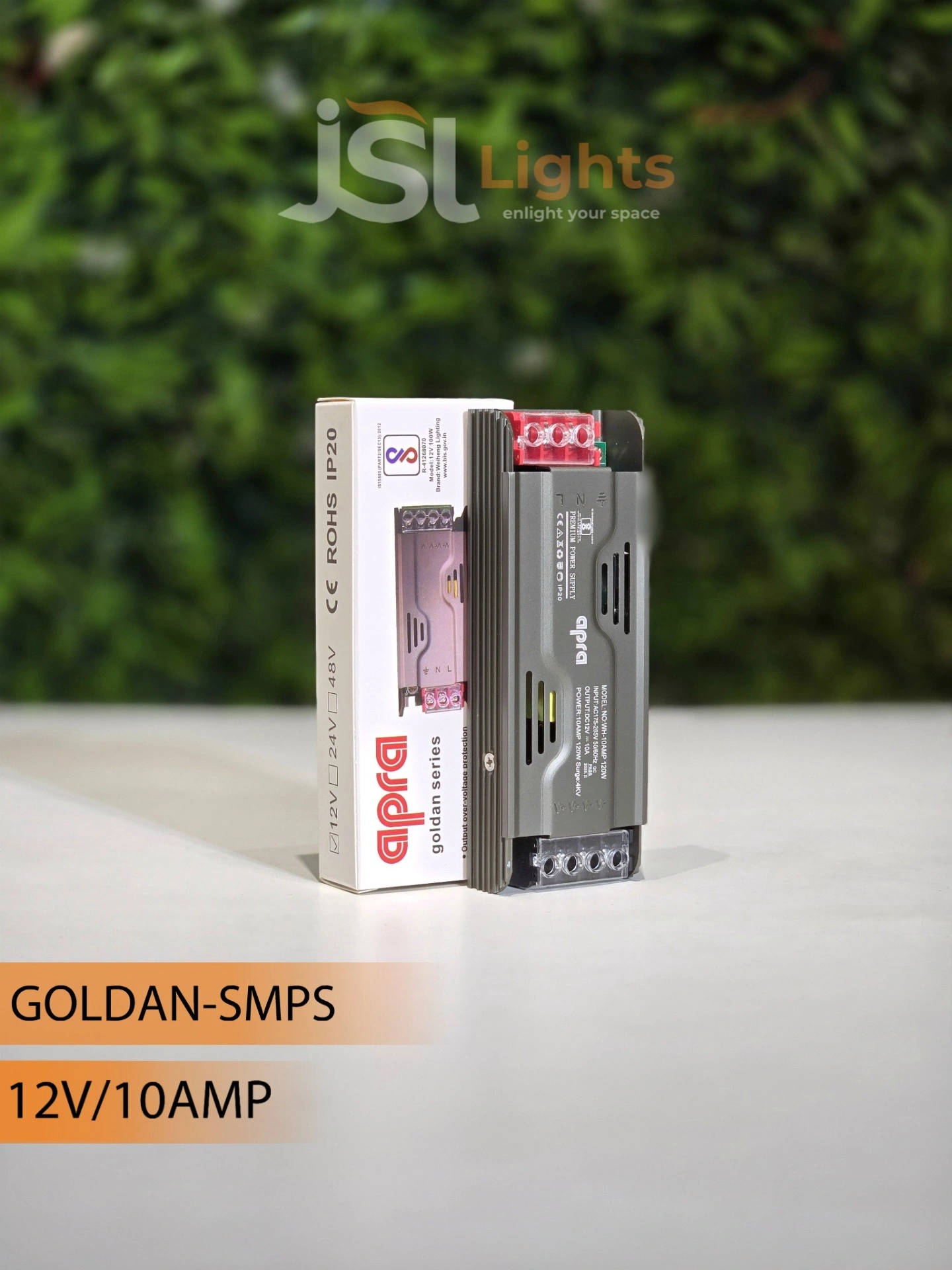 APRA Golden Series 12V 10AMP Premium Power Supply