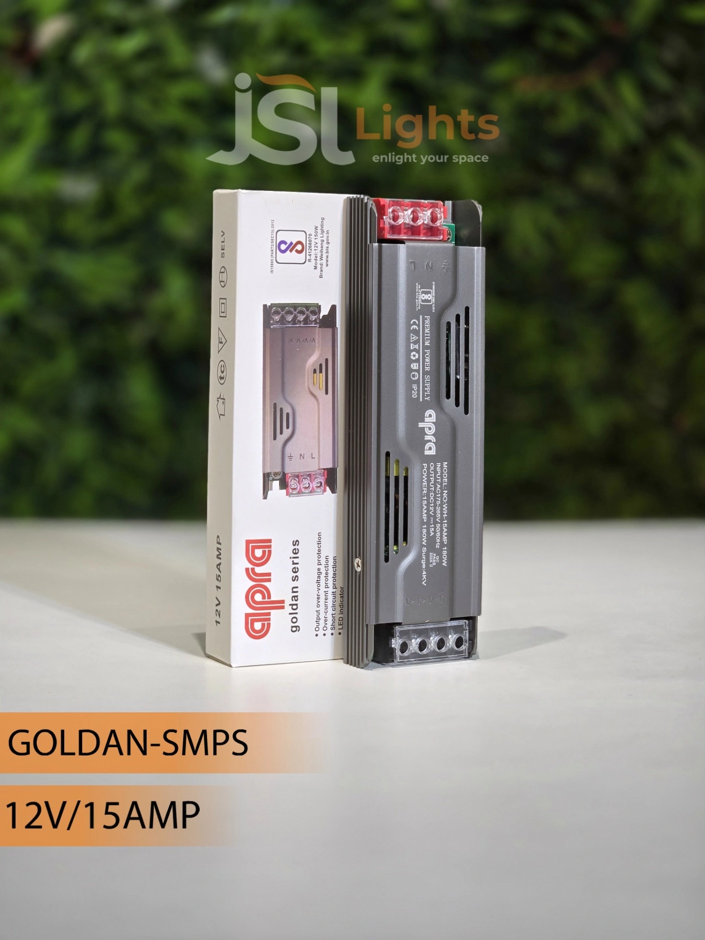 APRA Golden Series 12V 15AMP Premium Power Supply