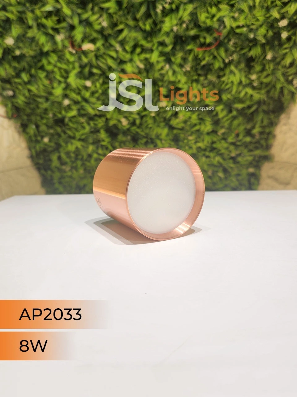 AP2033 8W Round Surface Diffuser Panel Light