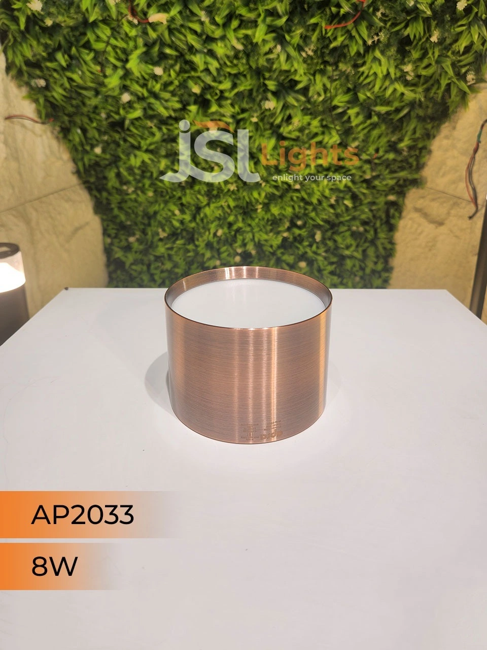 AP2033 8W Round Surface Diffuser Panel Light