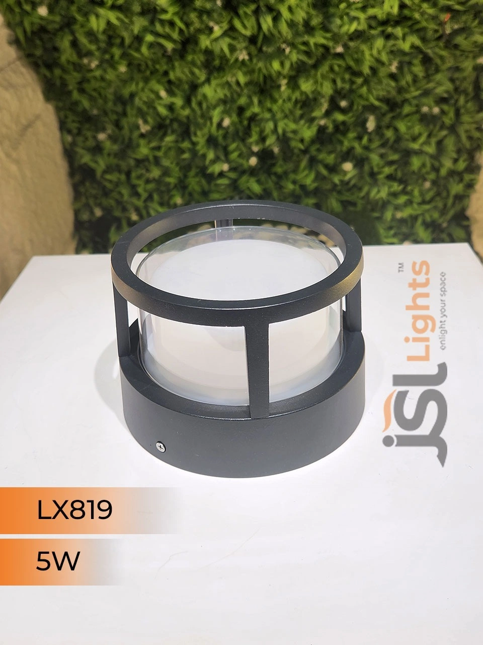 LX 819 12W 6" Round Led Gate Light