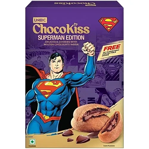 Unibic Centre Filled-Choco Kiss Cookies, 250 g