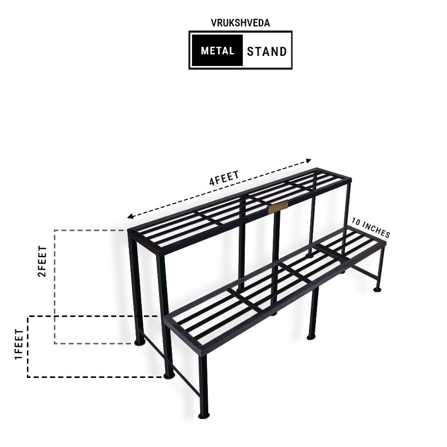 II Tier Metal Stand