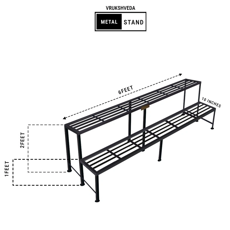 II Tier Metal Stand