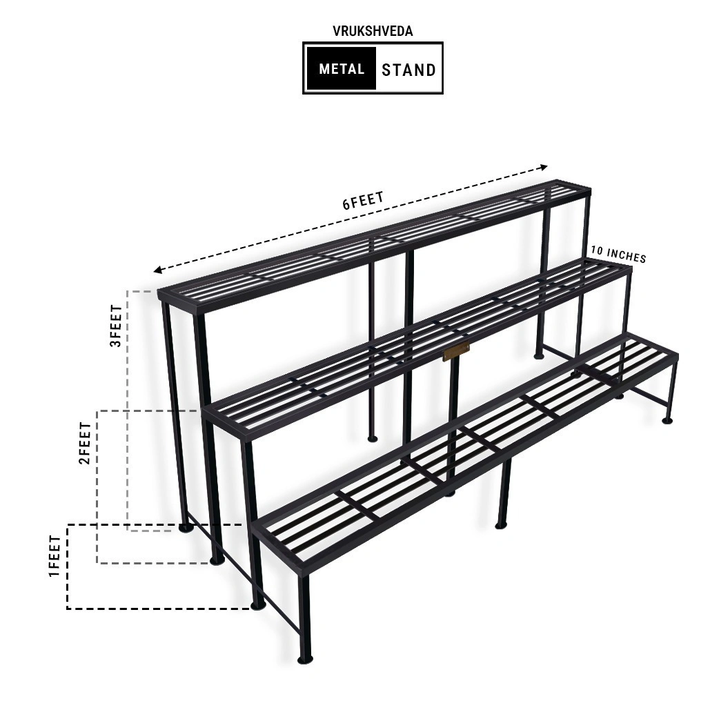 III Tier Metal Stand