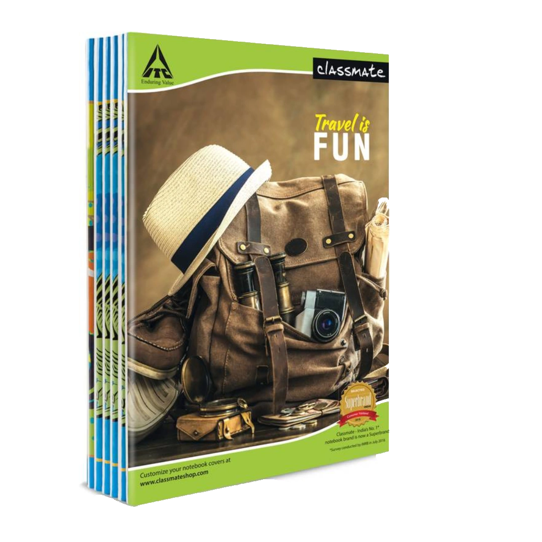 Classmate Notebook A4Size Notebook Single Line -172 Pages -Multicolor ...