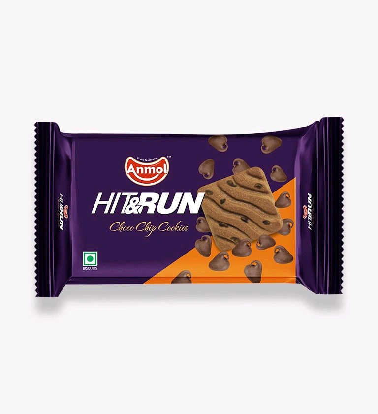 Anmol HIT&RUN Choco Chip Cookies
