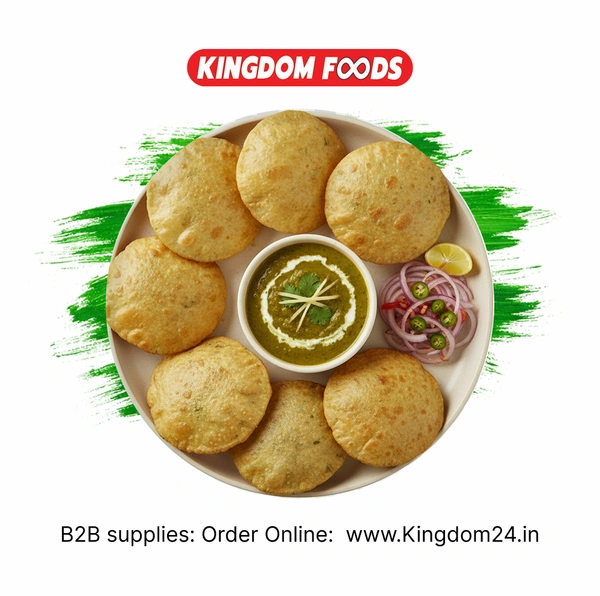 JUST2EAT Palak Poori – Frozen 30gm
