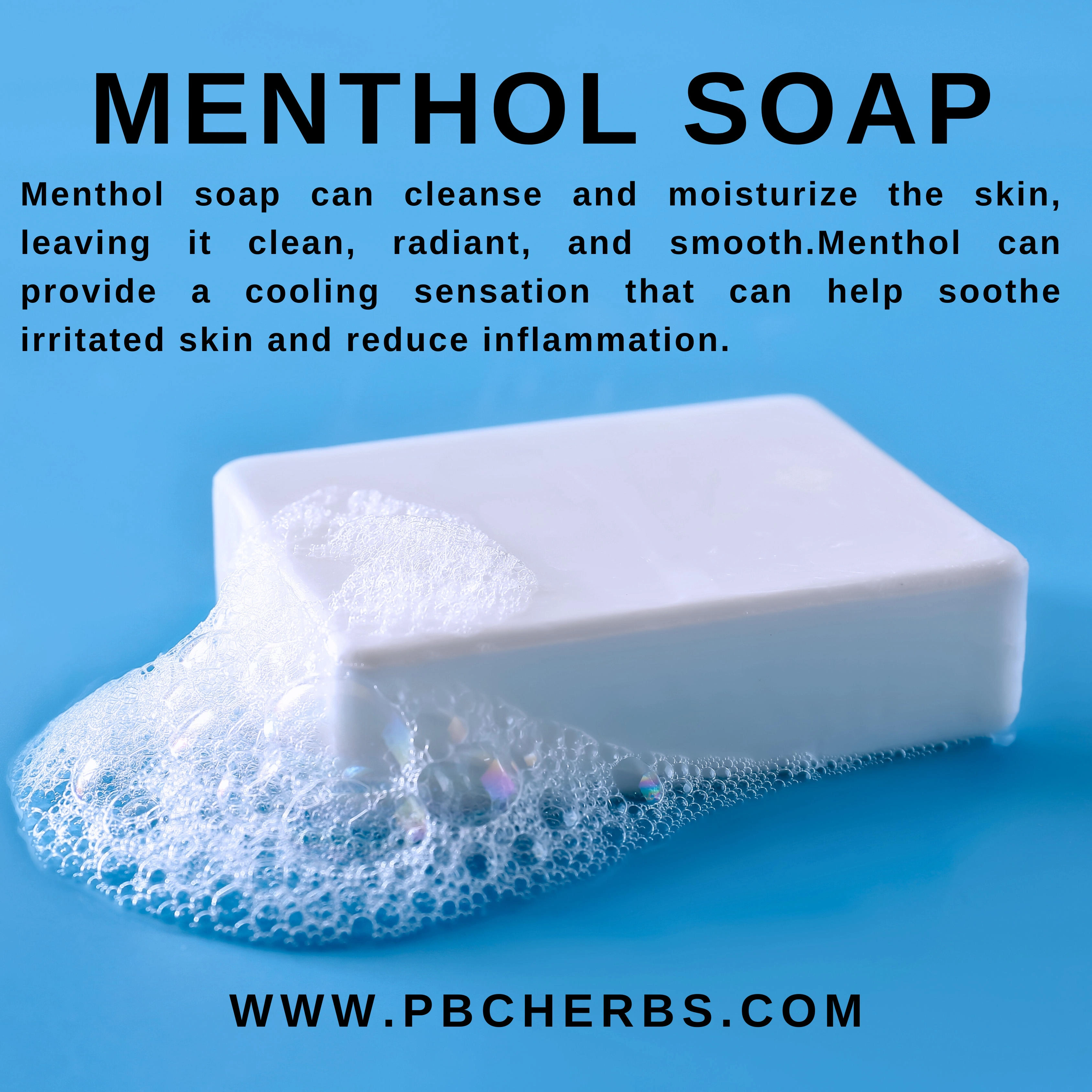 Menthol Soap ( Cooling Sensation Soap )
