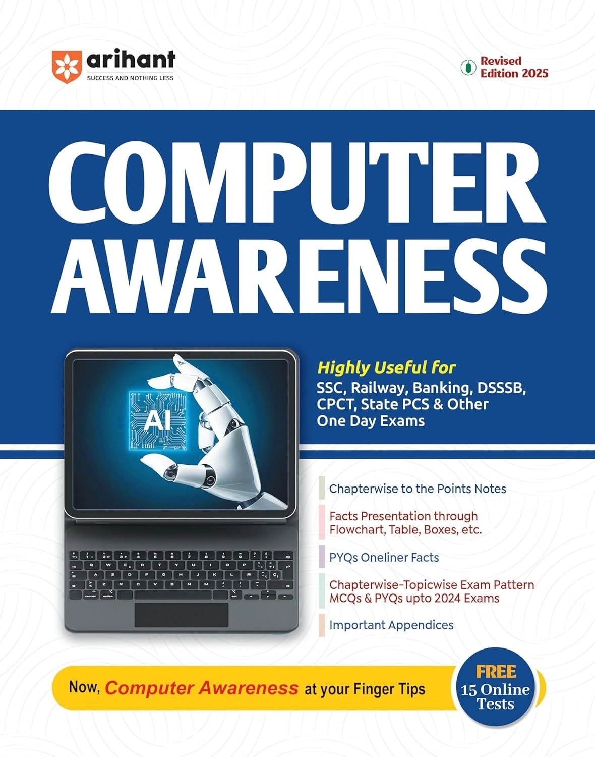 Arihant Revised edition of Computer Awareness for 2025 SSC, Railway ...