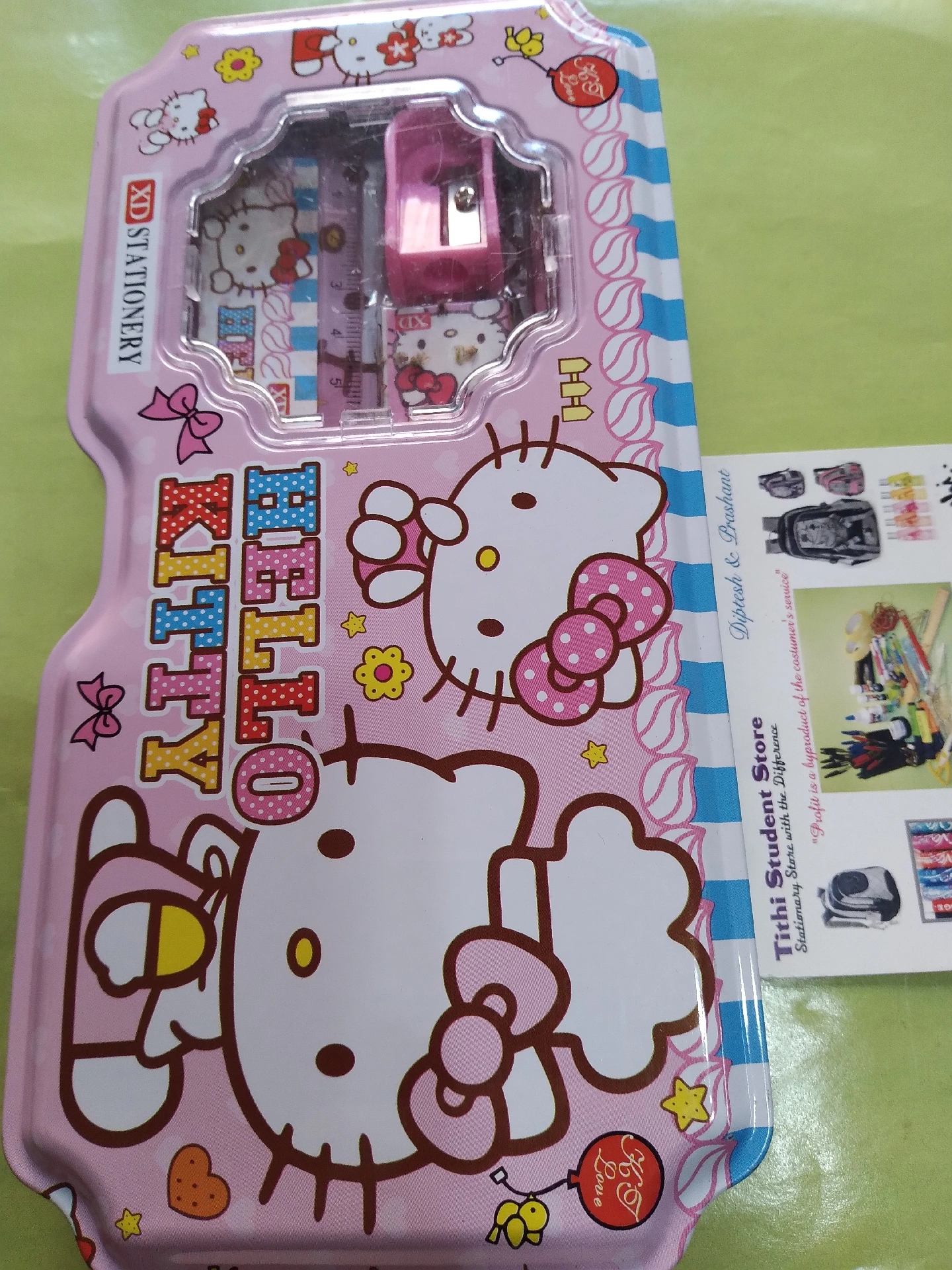 Frozen Metal Pencil Box