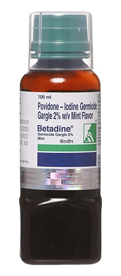 Betadine 2 Gargle Mint