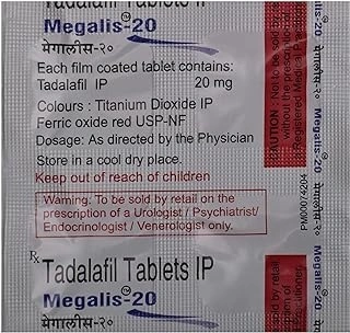 Megalis 20 Mg Tablet